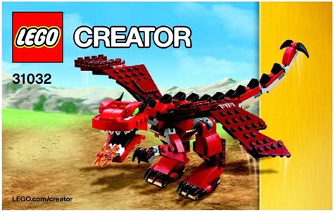 View LEGO® instruction 31032 Red Creatures - LEGO instructions and ...