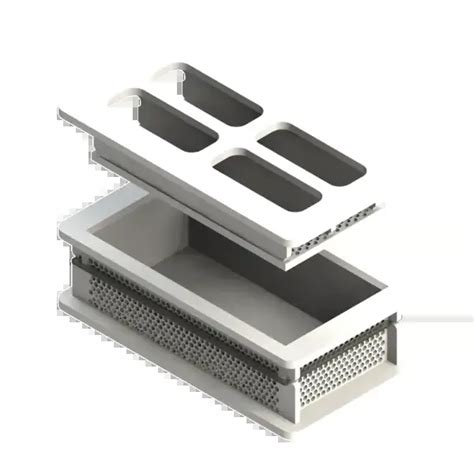 Molde Rectangular Individual 600 X 300 X 190 Mm Kual Cheese Moulds