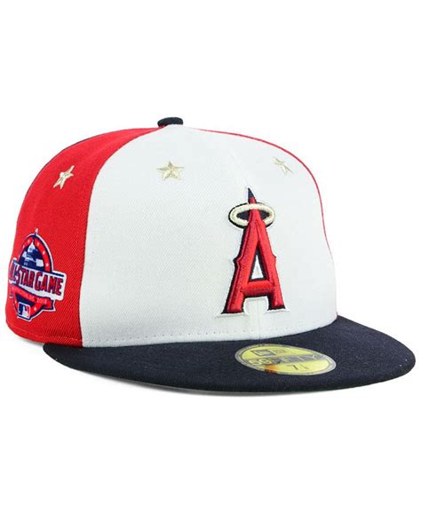 New Era Los Angeles Angels All Star Game Patch 59fifty Fitted Cap Macys