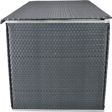 SKRZYNIA OGRODOWA TECHNORATTAN SCHOWEK KUFER NA PODUSZKI 118CM TARAS BALKON 169259085 ERLI Pl