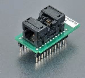DIL14W TSSOP14 ZIF 170mil Programming Programmer Adapter Socket Converter Package TSSOP8