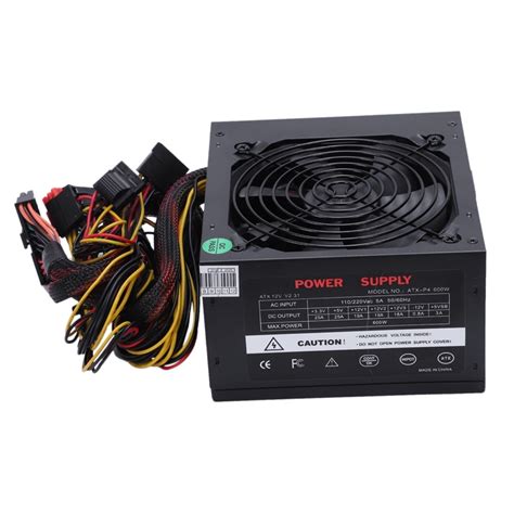 170 260v Max 600w Voeding Psu Pfc Stille Ventilato Grandado