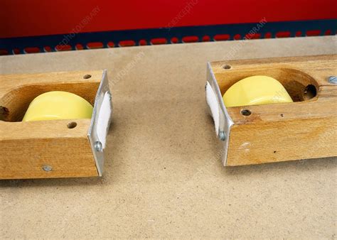 Collision Experiment Stock Image A400 0163 Science Photo Library