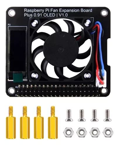 fan hat for 4 model b for pwm fan gpio expansion board wit mercadolibre