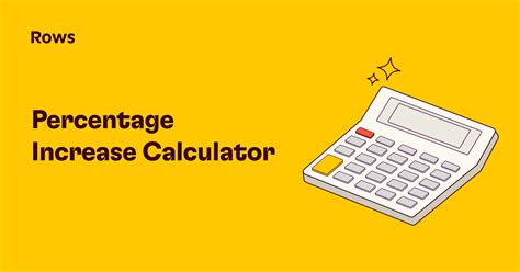 Percentage Increase Calculator