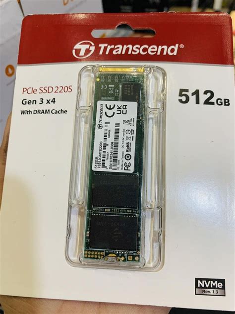 Transcend Gb Pcie M Ssd S Nvme With Dram Cache Ts Gmte S Computers Tech Parts