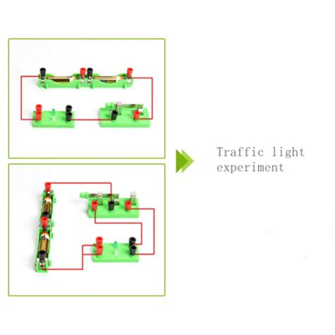 물리학 전기 회로 학습 스타터 키트 과학 실험실 기본 전기 자기 실험 교육 키트 Physics Aliexpress