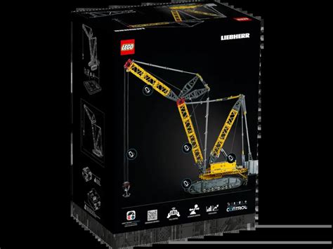 Lego Is Releasing A Huge Motorized Liebherr Crawler Crane Lr Technic Kit