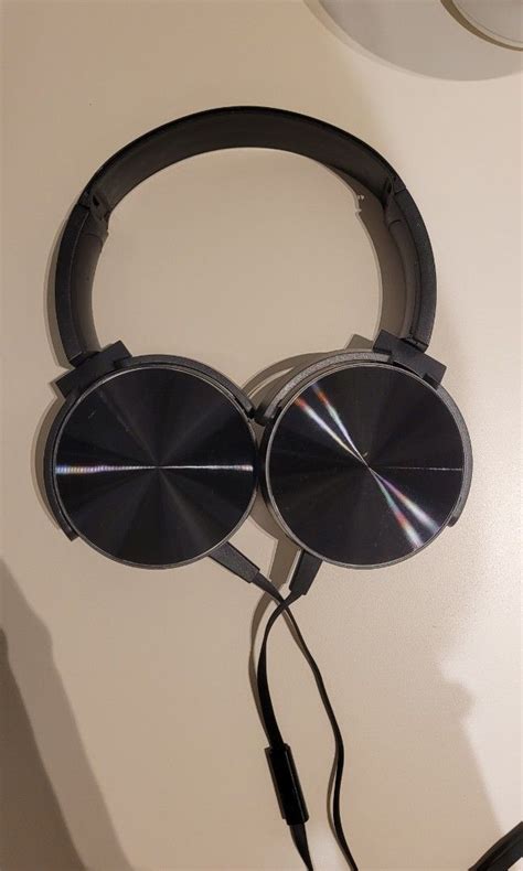 Aesthetic Black Wired Headphones Audio Headphones And Headsets On Carousell