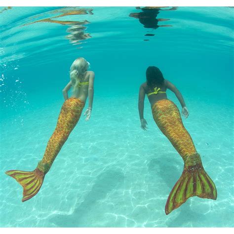 Fin Fun Mermaidens Mermaid Swimming Tails With Monofin For Teens