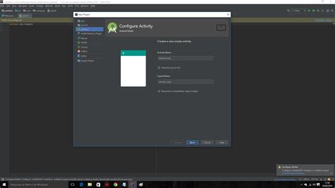 Android Project In Intellij Error Activity Cant Be Created Stack