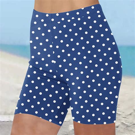 Munlar High Waisted Womens Biker Shorts Navy Fitness Pull On Stretchy