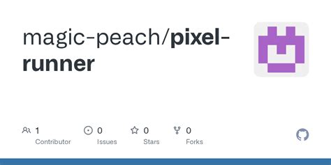 Github Magic Peachpixel Runner