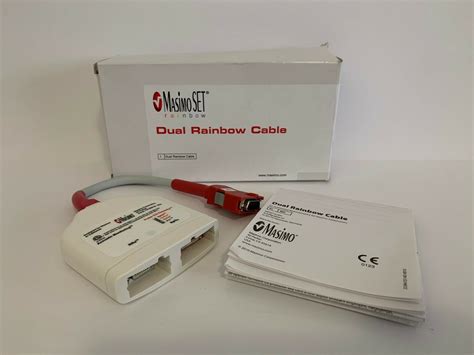 Masimo Dual Rainbow Cable 2757 Acoustic Monitoring Elman Bio