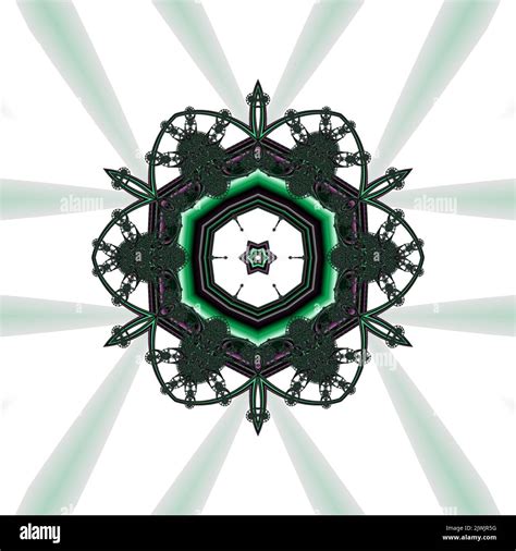 Abstract Computer Generated Fractal Design A Fractal Is A Never Ending