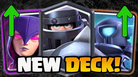 NEW MEGAKNIGHT DECK Clash Royale YouTube