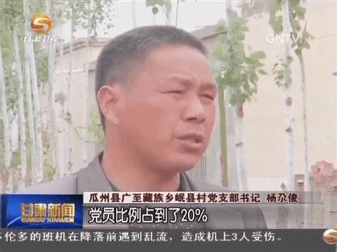 瓜州县广至乡党委党旗引领促脱贫 搜狐