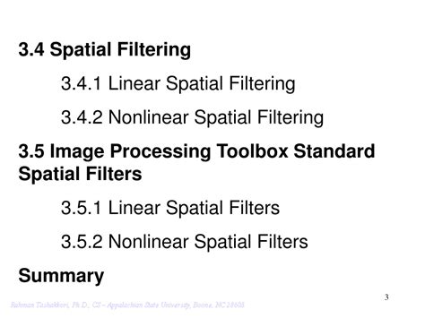 Ppt Spatial Domain Processing Intensity Transformations And