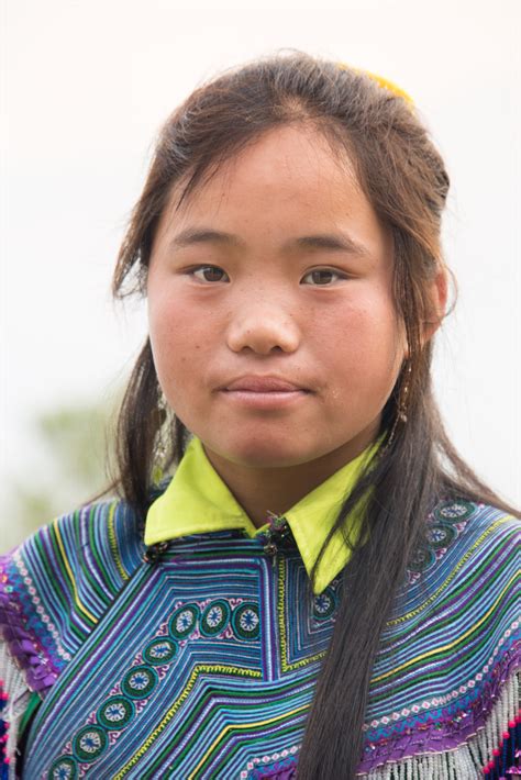 Flower Hmong Girl Harold Davis