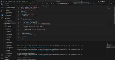 Srimun S S On Linkedin Backenddevelopment Nodejs Qrcodegenerator Webdevelopment