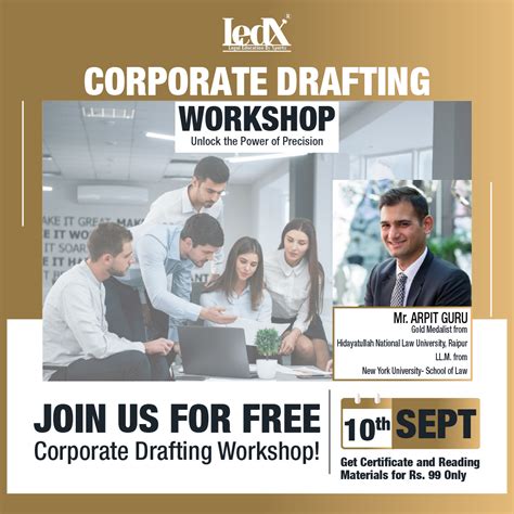 Corporate Drafting Workshop Ledx