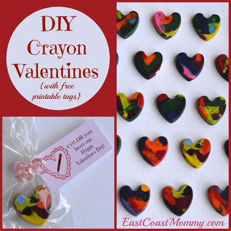 Melted Crayon Art Ideas Heart