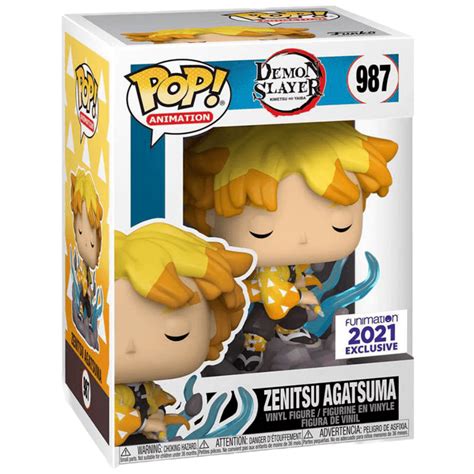 Funko Pop Demon Slayer 987 Zenitsu Agatsuma Funimation 2021 Exclusive Pxp Store