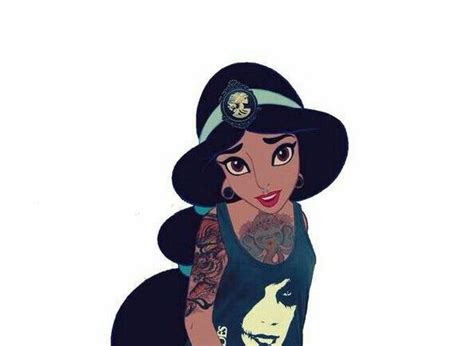 Punk Disney Princesses Jasmine