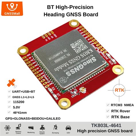 Rtk High Precision Bluetooth Gnss Module K803 Board Gnss Full System F