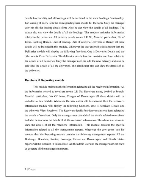 Courier Management System Project Reportpdf