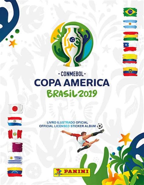 Album Panini Copa America Brasil 2019 400 Stickers Panini Sticker