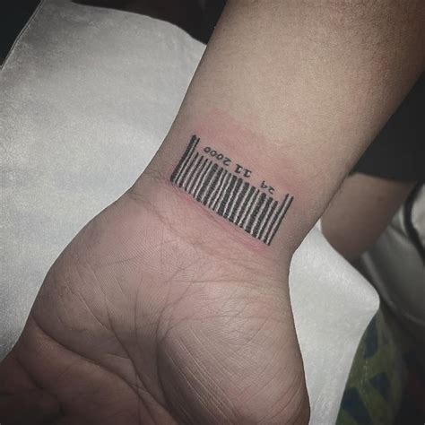 20 Creative Barcode Tattoos To Inspire Your Next Link Sacred Joanne