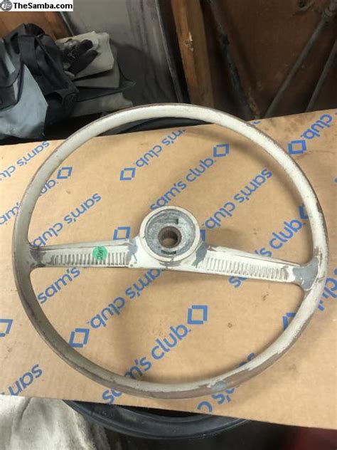 TheSamba VW Classifieds 1956 59 Semi Batwing Steering Wheel Used