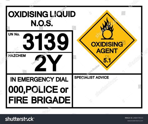 Oxidizer Symbol Vector