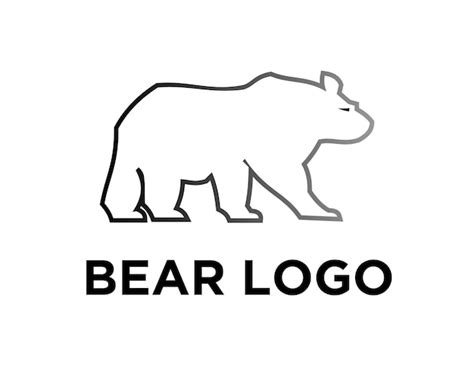 Premium Vector Bear Logo