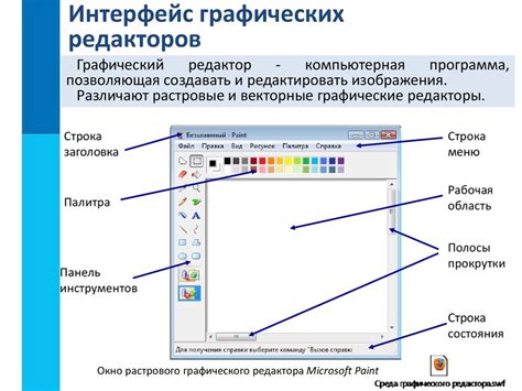 Создание графических изображений Обработка графической информации