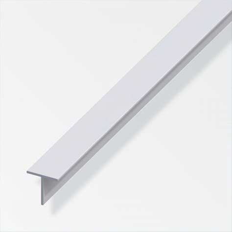 Alfer Profilé En T Aluminium Anodisé Argent 1000 Mm 15x15x15 Mm Puag