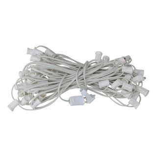 Commercial C Christmas Light Socket Set Spacing Gauge White