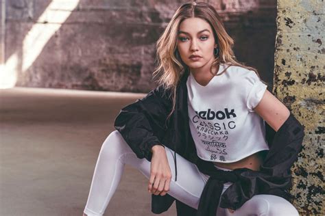 Gigi Hadid For Reebok Freestyle Hi Nova June 2018 Photoshoot Hawtcelebs