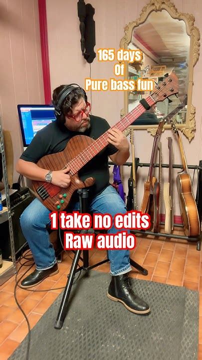 5 String Bekje Bass Day 165 Of 1 Minute Shows No Edits Raw Audio