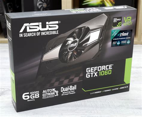 Обзор и тест видеокарты ASUS Phoenix GeForce GTX 1060 6G: когда размеры ...