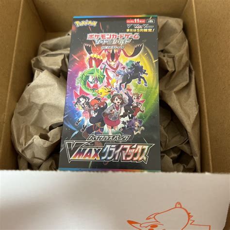 ポケモンカードゲーム ソードandシールド ハイクラスパック Vmaxクライマックス 1boxまとめ売り｜売買されたオークション情報