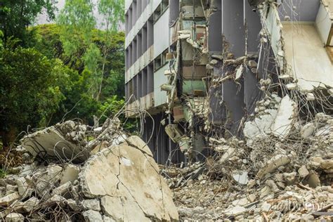 Collapsed Building Failure Structure Posters For The Wall Posters Waste Wall Urban