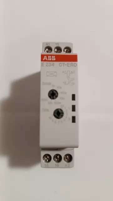 Rele Temporizzatore Ritardato Alleccitazione Abb Ct Erd