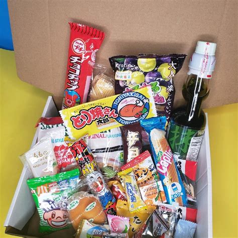 Japanese Assorted Snack Box Candy Ramen Drink Snacks Etsy