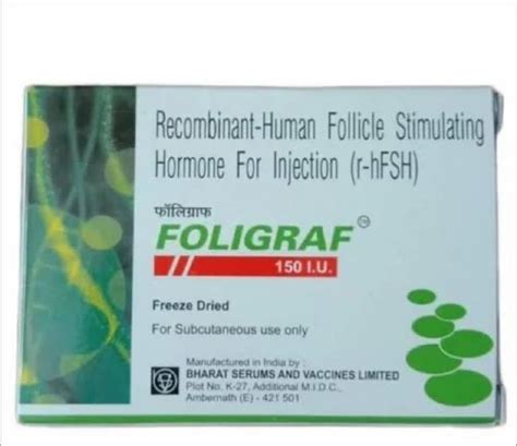 Foligraf 150 Iu Injection Packaging Type Vial At ₹ 1900 Piece In Pune