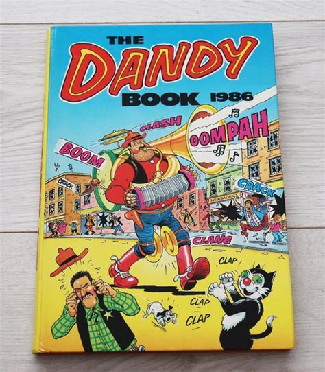 The Dandy Book 1986 Comic Annual Vintage Retro Collectable Great