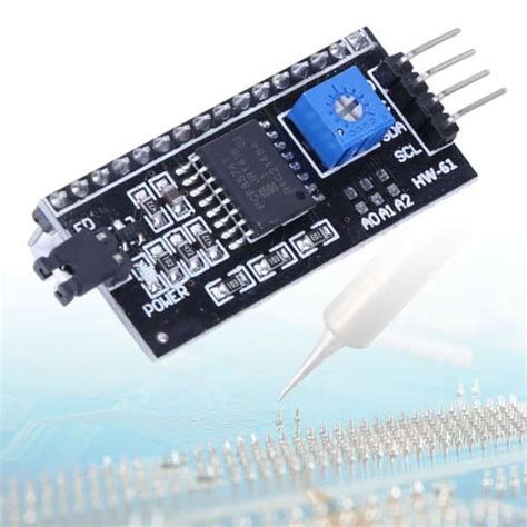 Iic I2c Lcd Display Adapter Module Lcd1602 2004 Iic Serial Interface Board 5v For Arduino Robort