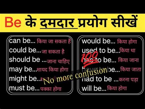 All Modal helping verb Active to Passive Voice Modal verb be V³