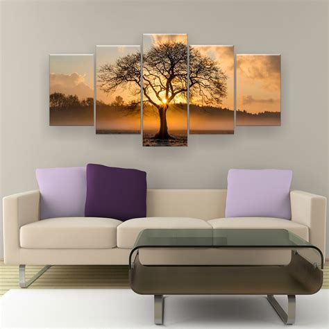 Kit Placa Decorativa MM Árvore Seca Raio de Luz Elo